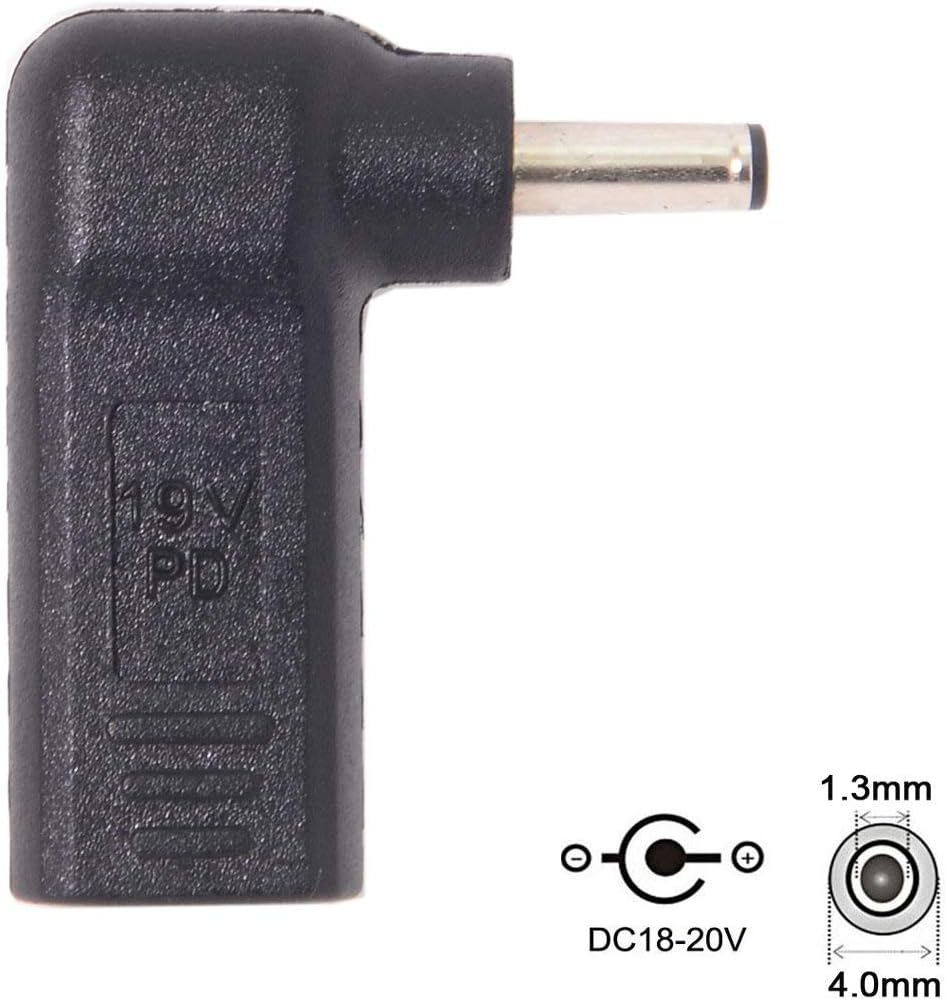 Amazon.com: Cablecc USB 3.1 Type C USB-C to DC 19V Adapter PD Emulator ...