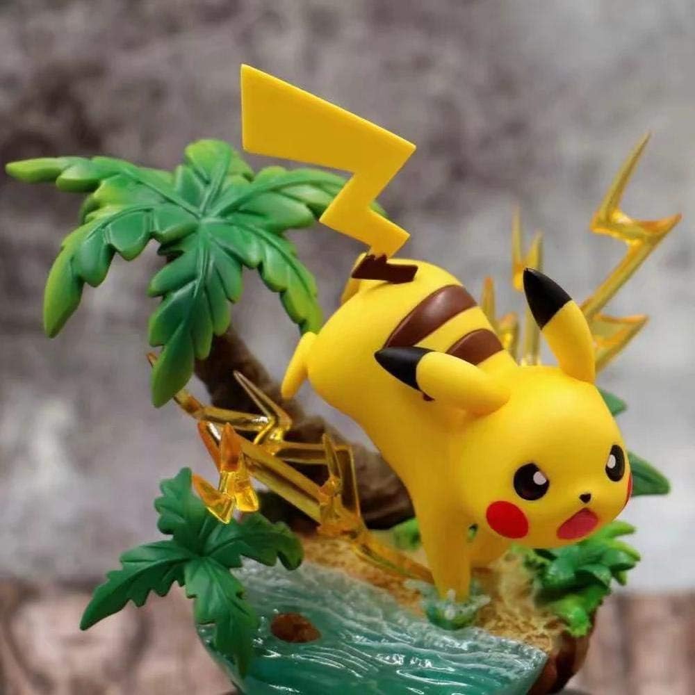 Giocattoli da collezione Action Figure Pokemon Pikachu Fulmini Scena ...
