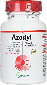 Vetoquinol Azodyl Kidney Health Supplement for Dogs & Cats, 90ct ...
