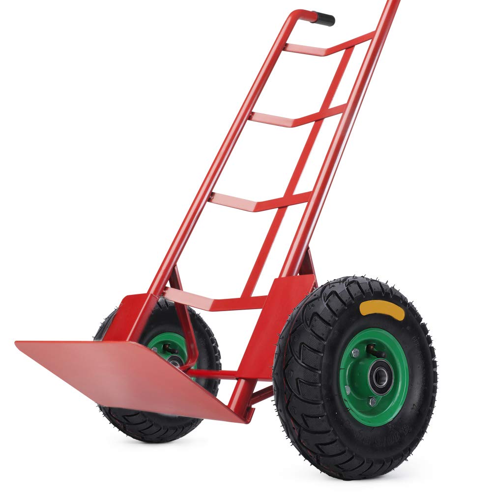 Inflatable Wheelbarrow Wheel, 10.5in 4.10/3.50-4 Built-in 6204-2RS Tool ...