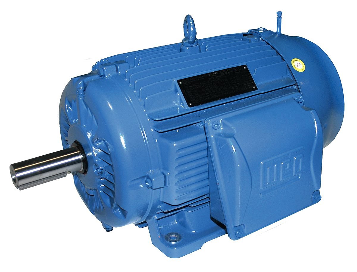 WEG 00418ET3Y112M-W22 W22 IE3 IEC Tru-Metric TEFC (IP55) Cast Iron Frame Electric Motor, 5.5 HP ...