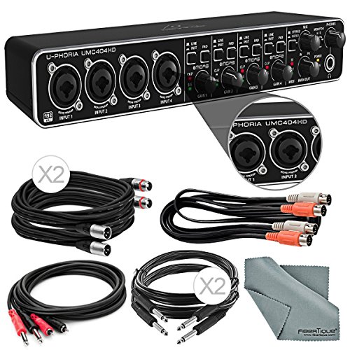 Photo Savings Behringer U-PHORIA UMC404HD USB 2.0 Audio/MIDI Interface ...