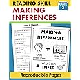 Amazon.com: Making Inferences Grade 3 Workbook: How to Infer Using Text ...