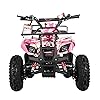 X-PRO Eagle 40cc ATV 4 Wheelers 40cc ATV Quads Quad with 6” Tires (Pink ...