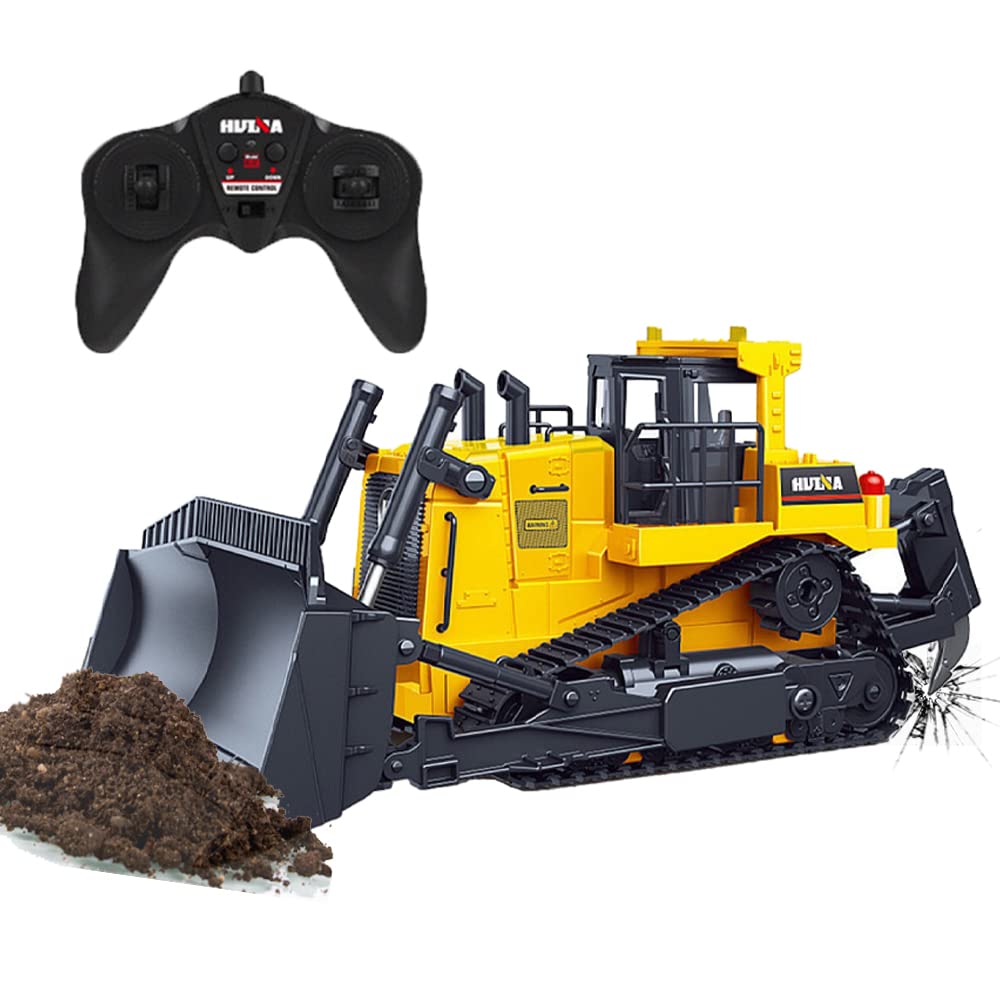 The perseids Remote Control Bulldozer 1/16 Full Functional Construction ...