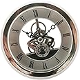 Amazon.com: 1 Piece Quartz Clock Insert 103mm / 4.06 Inch Dial Roman ...