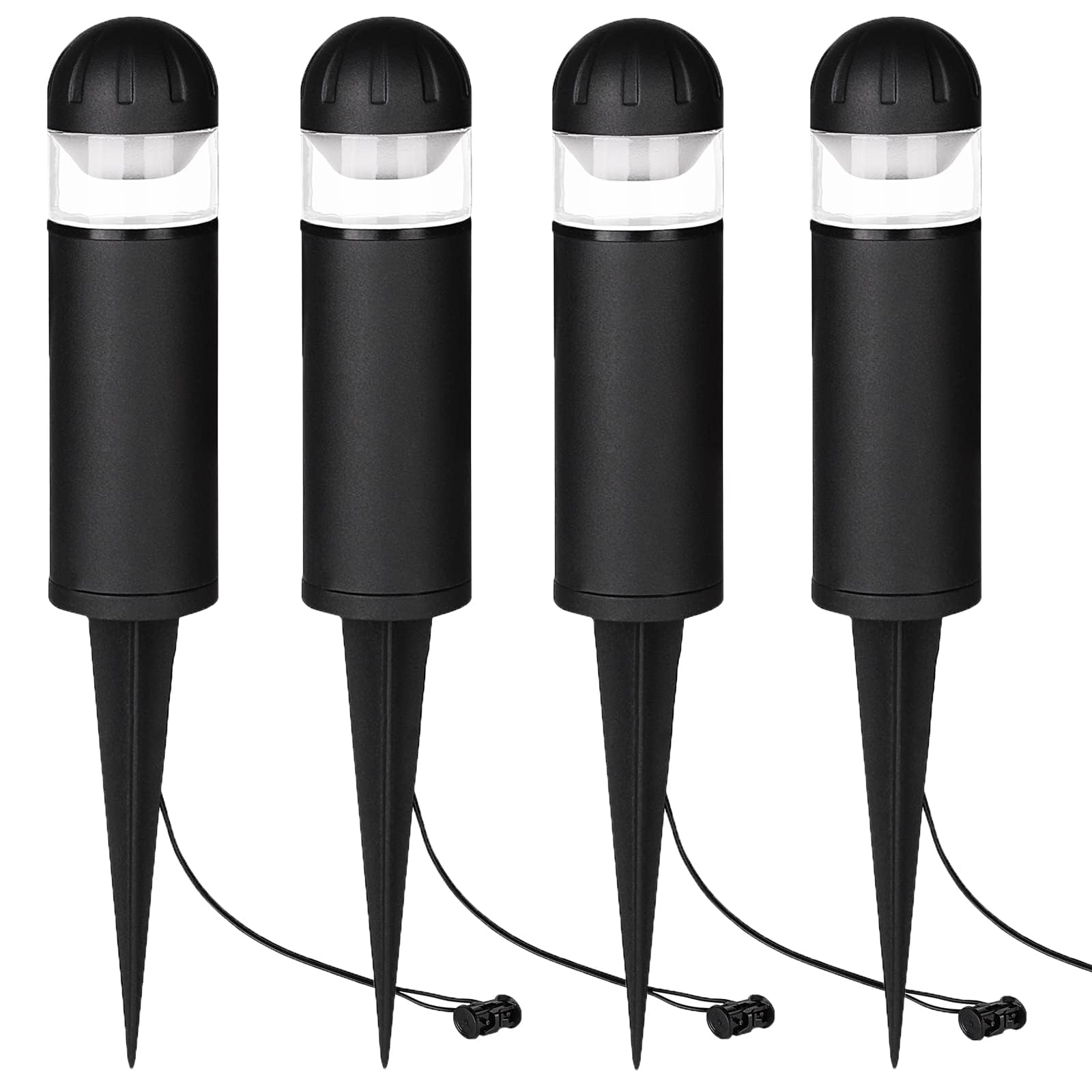 MULANDI LED Landscape Bollard Pathway Light, 2W, DC 12V Low Voltage ...