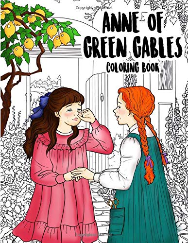 Anne Of Green Gables Coloring Book: Excellent Coloring Books For Adults ...