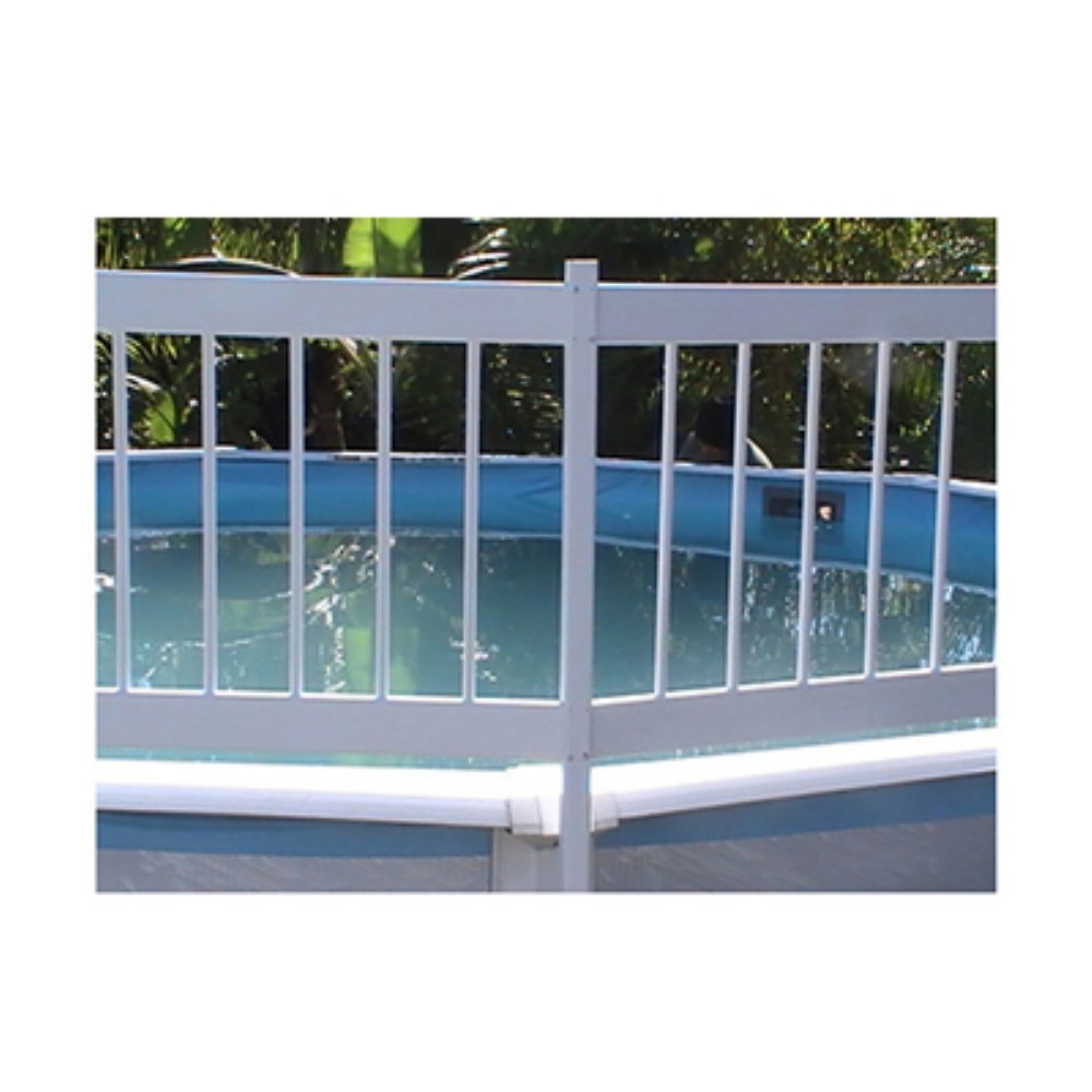 Blue Wave 24-inch Above Ground Pool Fence Kit for Privacy & Safety, 3 ...
