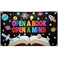 Amazon.com : Swepuck 72x43inch Fabric Reading Backdrop World Book Day ...
