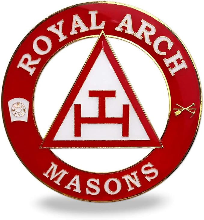 Amazon.com: Masonic Royal Arch Auto Decal Freemason Car Emblem: Toys ...