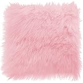 Amazon.com: WLLHYF 10 Inches Mini Square Faux Fur Rug， Small Fluffy ...