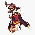 Amazon.com - Konosuba Megumin Vinyl Waterproof Sticker Decal Car Laptop ...