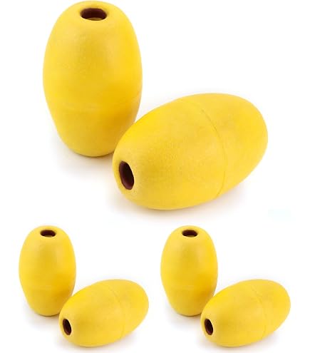 Trot Line Marker KUFA Sports 6x14-Inch Shrimp Trap Floats (2-Pack) With ...