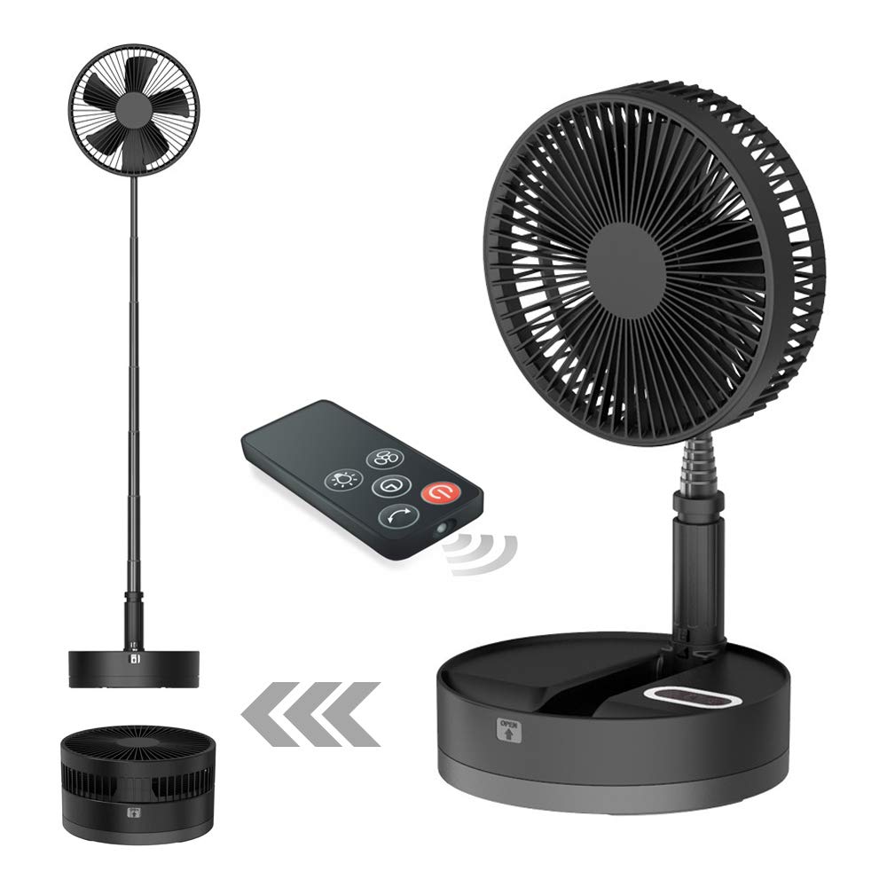 Mua UN UNITEDTIME Foldable Fan Foldaway Oscillating with Remote Control ...