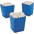 Amazon.com: Fun Express Mini Blue Popcorn Boxes - Party Supplies ...