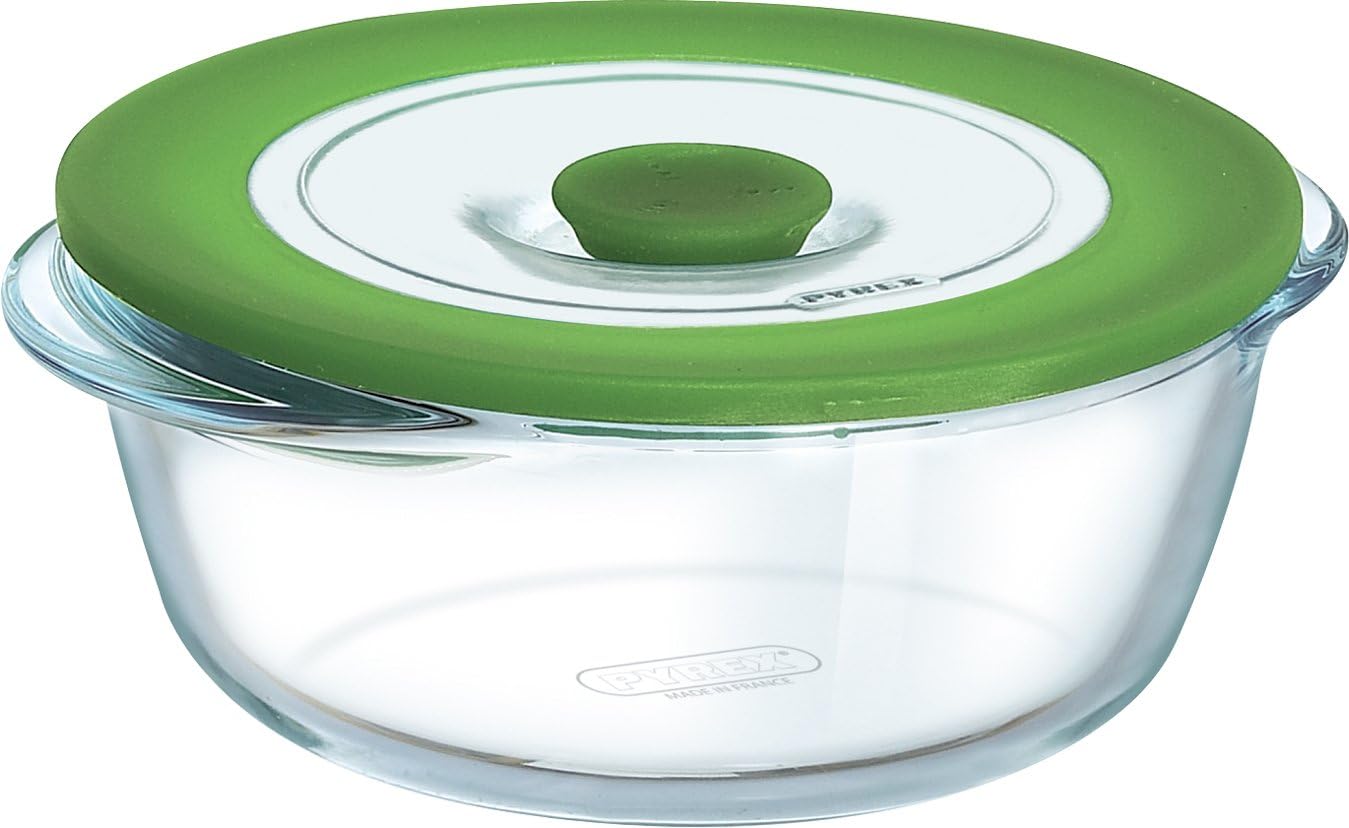 Pyrex 15 cm/ 0.35 Litre 4-in-1 Plus Round Dish with Lid: Amazon.co.uk ...