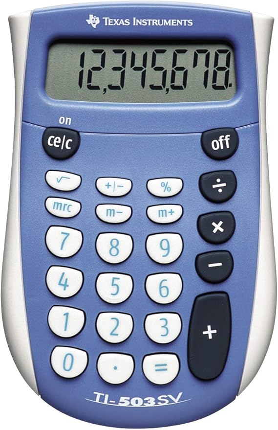 Texas Instruments TI 503 SV Calcolatrice: Amazon.it: Cancelleria e ...