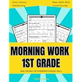 The Morning Work Workbook: For K, 1st & 2nd Grade Students Learning ...