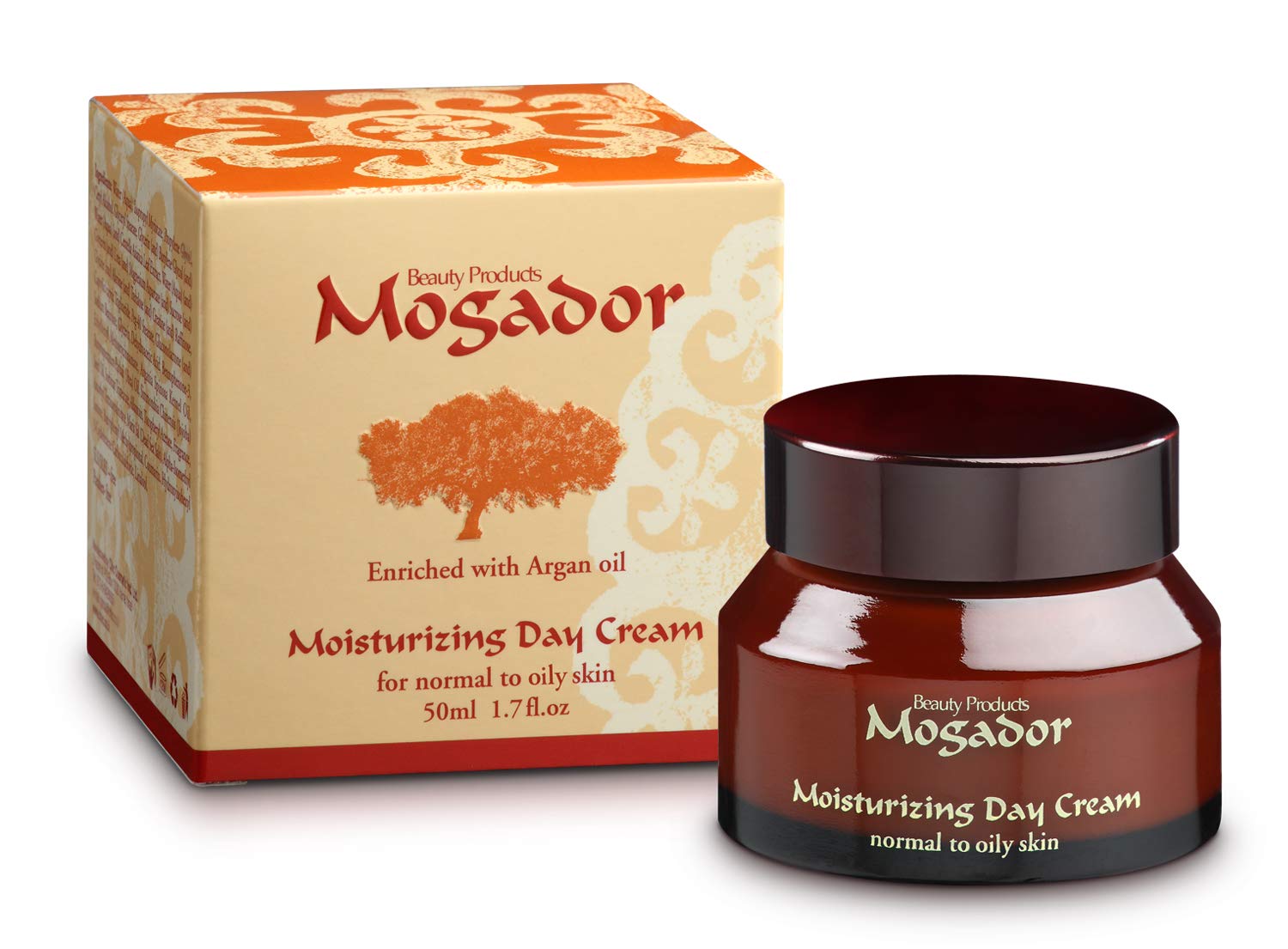 Argan Oil Moisturizing Day Cream for Normal to Oily Skin 50ml: Amazon ...