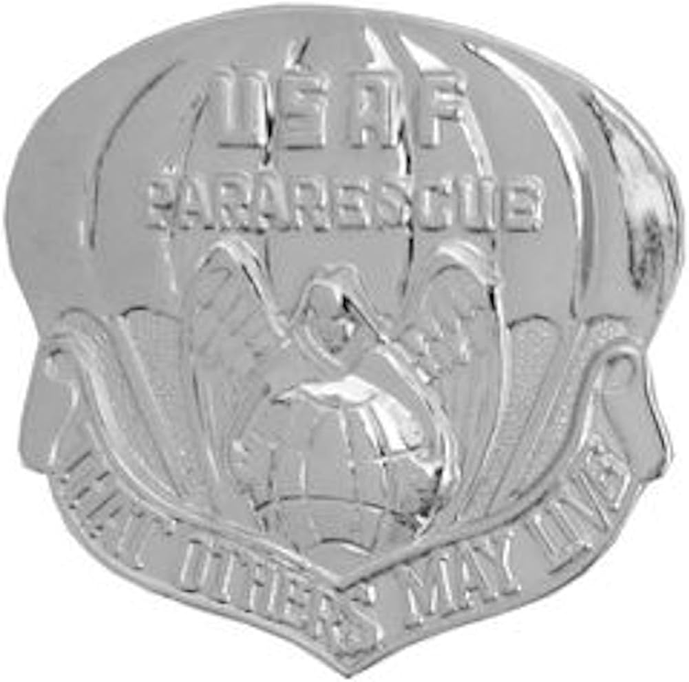 Amazon.com: U.S. Air Force Para-Rescue Large Pin: Novelty Buttons And ...