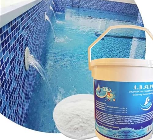 AD SUPER 8 OZ Chlorine Powder 97% Concentrate to Sterilize and Kill ...