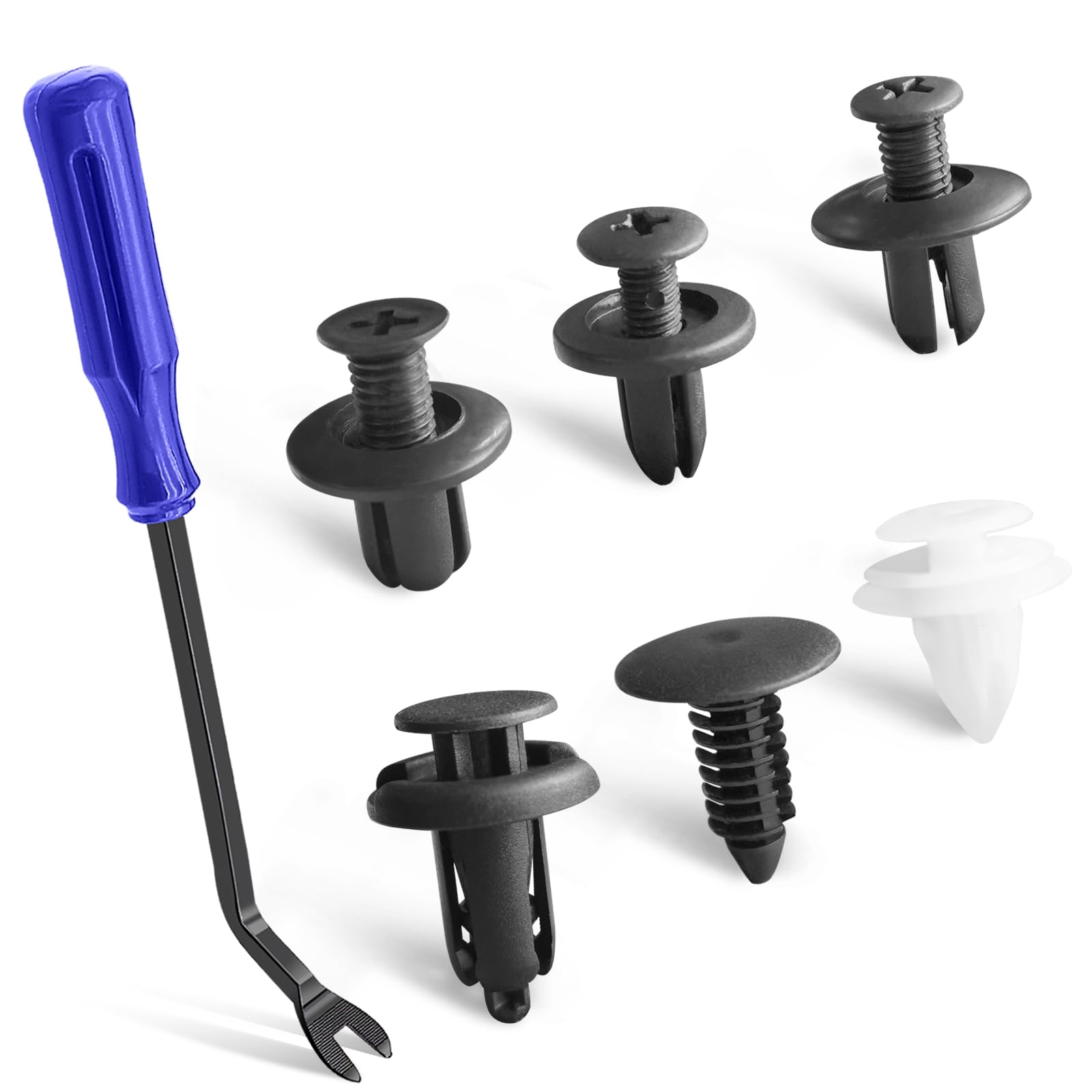 Mua Etre Jeune 120 PCS Car Bumper Retainer Clips, Plastic Rivets Screws ...