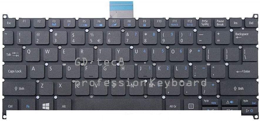 Amazon.com: Laptop Backlit Keyboard Compatible for Acer Aspire ES1-131 ...
