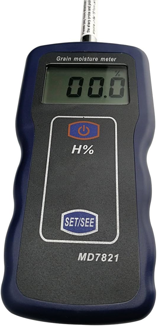 AMTAST Integrated Grain Moisture Meter Handheld Moisture Tester for ...
