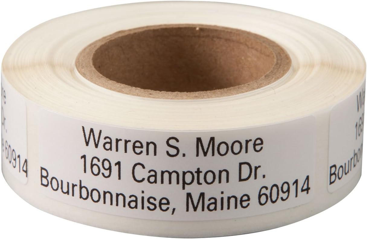 Amazon Personalized Large Print Self Stick Address Labels Roll Of 250 White amazon-personalized-large-print-self-stick-address-labels-roll-of-250-white
