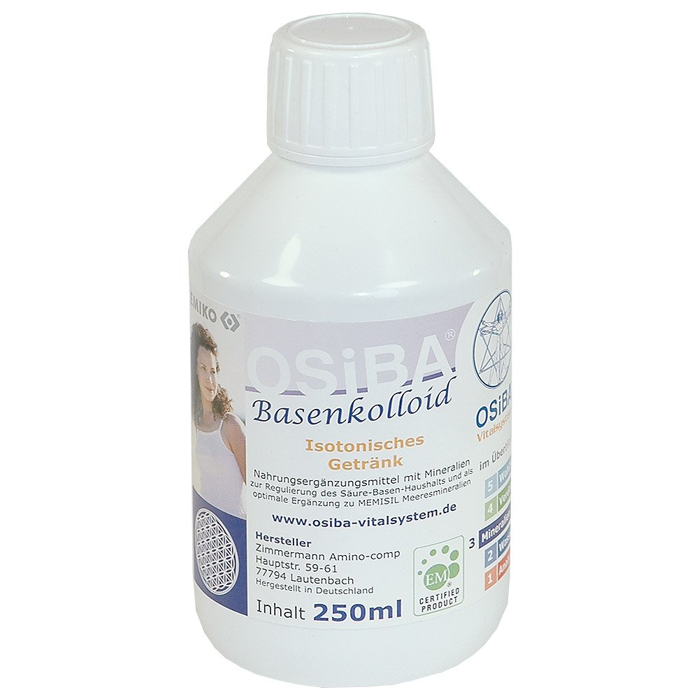OSiBA Basenkolloid 250ml zur Regulation des Säure-Basen-Haushalts ...