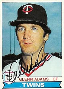 Glenn Adams autographed baseball card (Minnesota Twins) 1979 Topps #193 ...