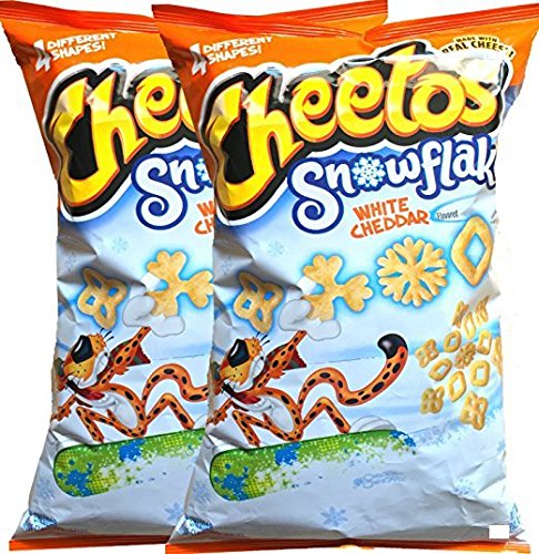 Amazon.com: Cheetos Snowflakes White Cheddar Seasonal Limited Edition ...