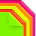 Amazon.com: Hygloss Neon Poster Board - 22x28-Inch Fluorescent Double ...