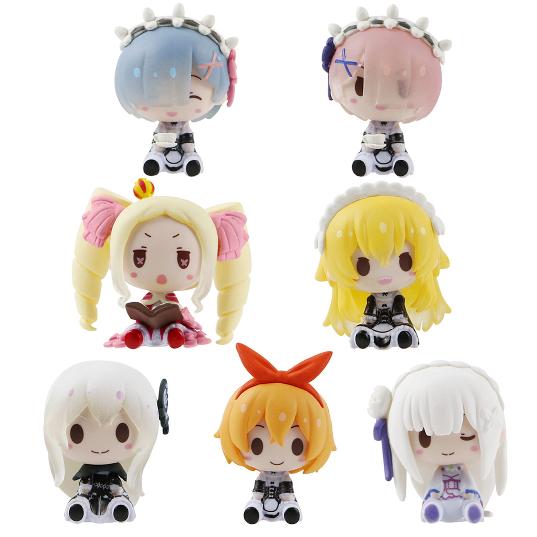 Mua Anime Figure 7pcs/Set Anime Action Figures Girls Toys Collectible ...