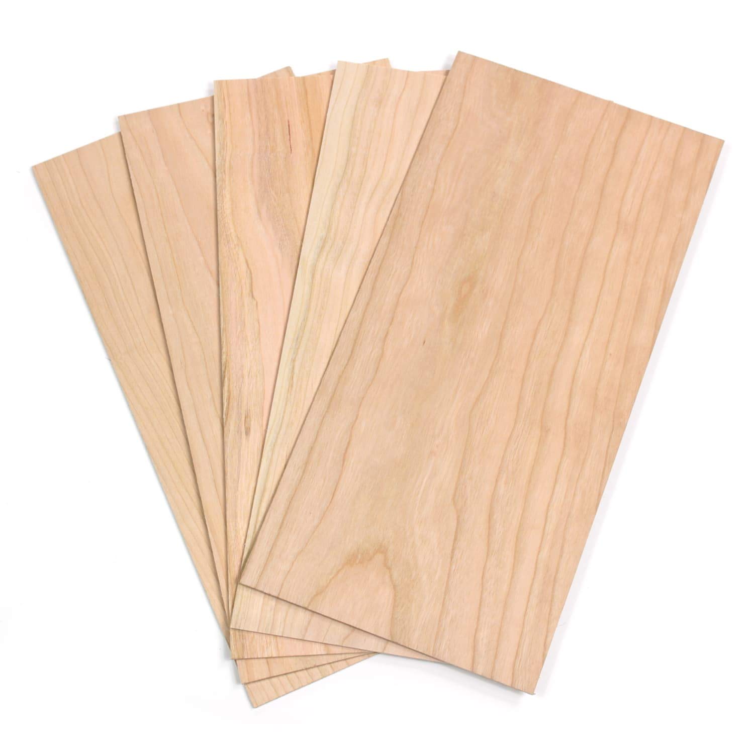 wodewa Juego de chapa de madera Zebrano 2mm de espesor 30 x 14cm 5 ...