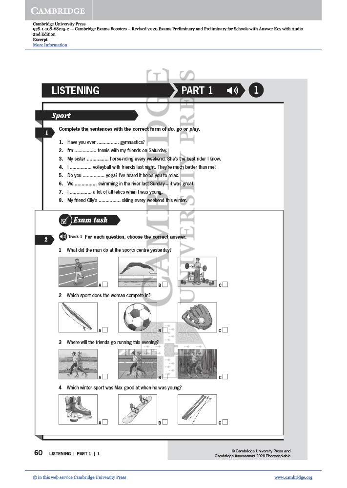 Mua Cambridge Exam Boosters for the Revised 2020 Exam Second edition ...