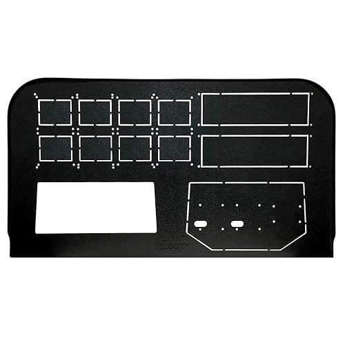 Flight Velocity FV9HAB - Mid Profile Cockpit Panel Kit with Honeycomb ...