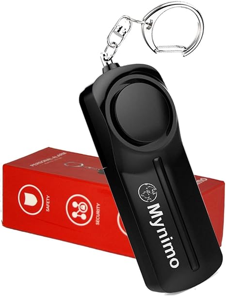 Personal Alarm, Safesound Personal Security Alarms Keychain with LED ...