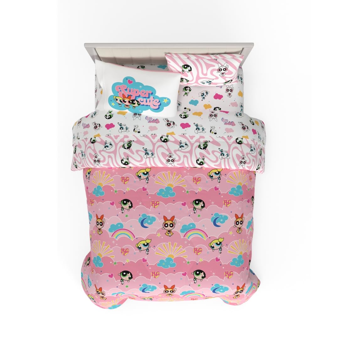 Mua Franco Collectibles Powerpuff Girls Bedding 7 Piece Super Soft ...
