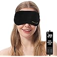 Amazon.com : Heated Eye Mask, USB Steam Warm Compress for Puffy Eyes, Warm Therapeutic Treatment ...