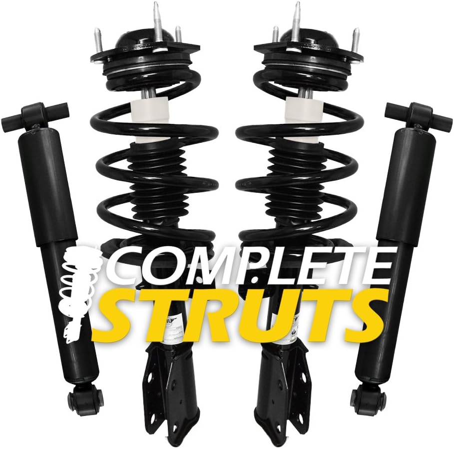 Amazon.com: Front Complete Struts & Rear Bare Shock Absorbers ...