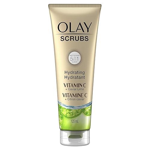 Olay Olay hydrating face scrub with vitamin c and caviar lime essence ...