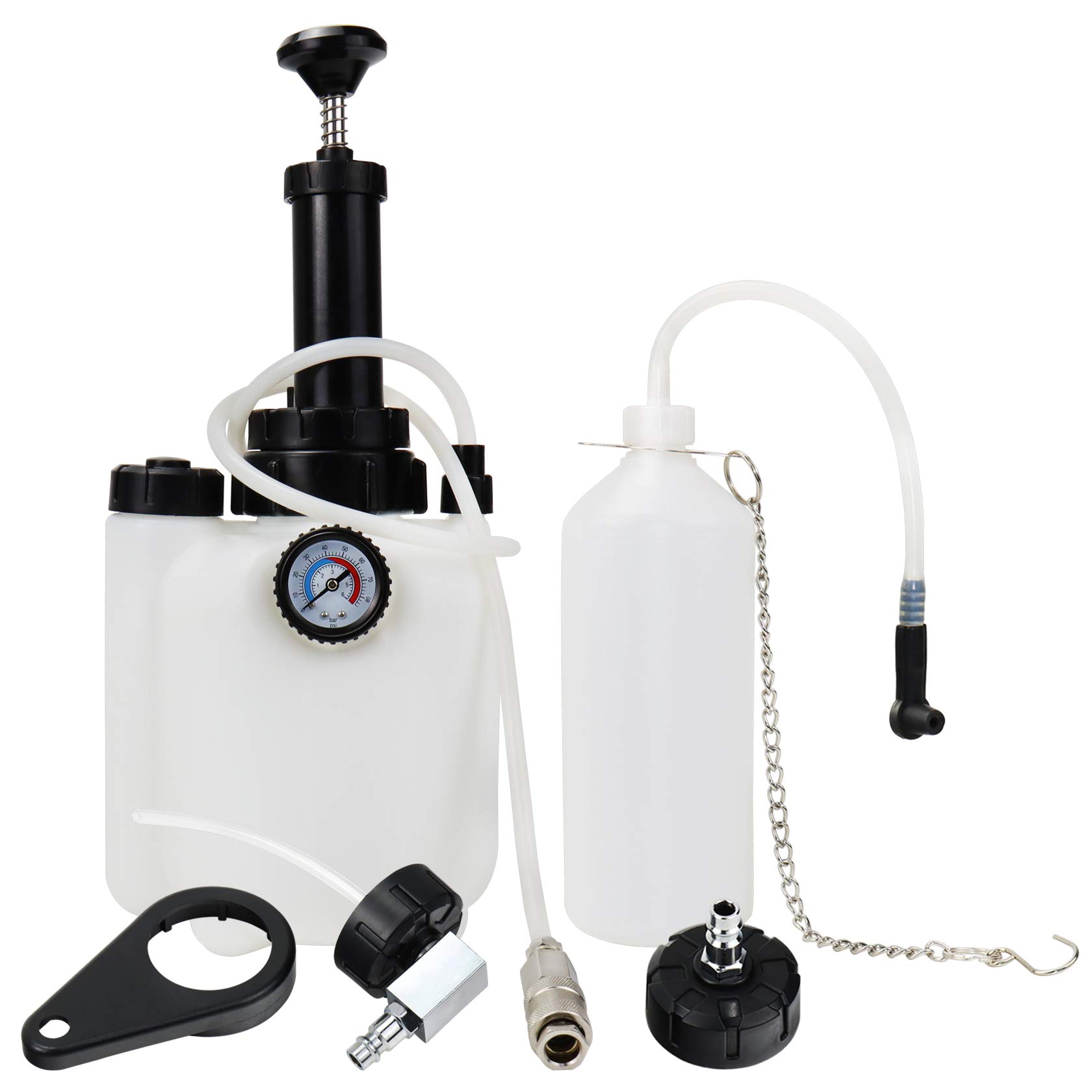 YSTOOL Manual Brake Clutch Fluid Bleeder Kit Oil Change Bleeding Tool ...