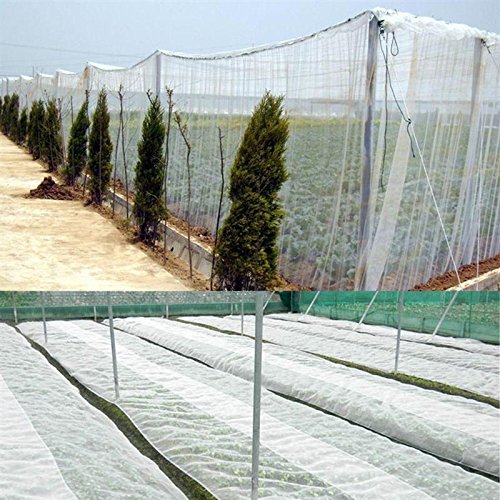 White Garden Mosquito Netting Bug Insect Bird Mesh Net Hunting ...
