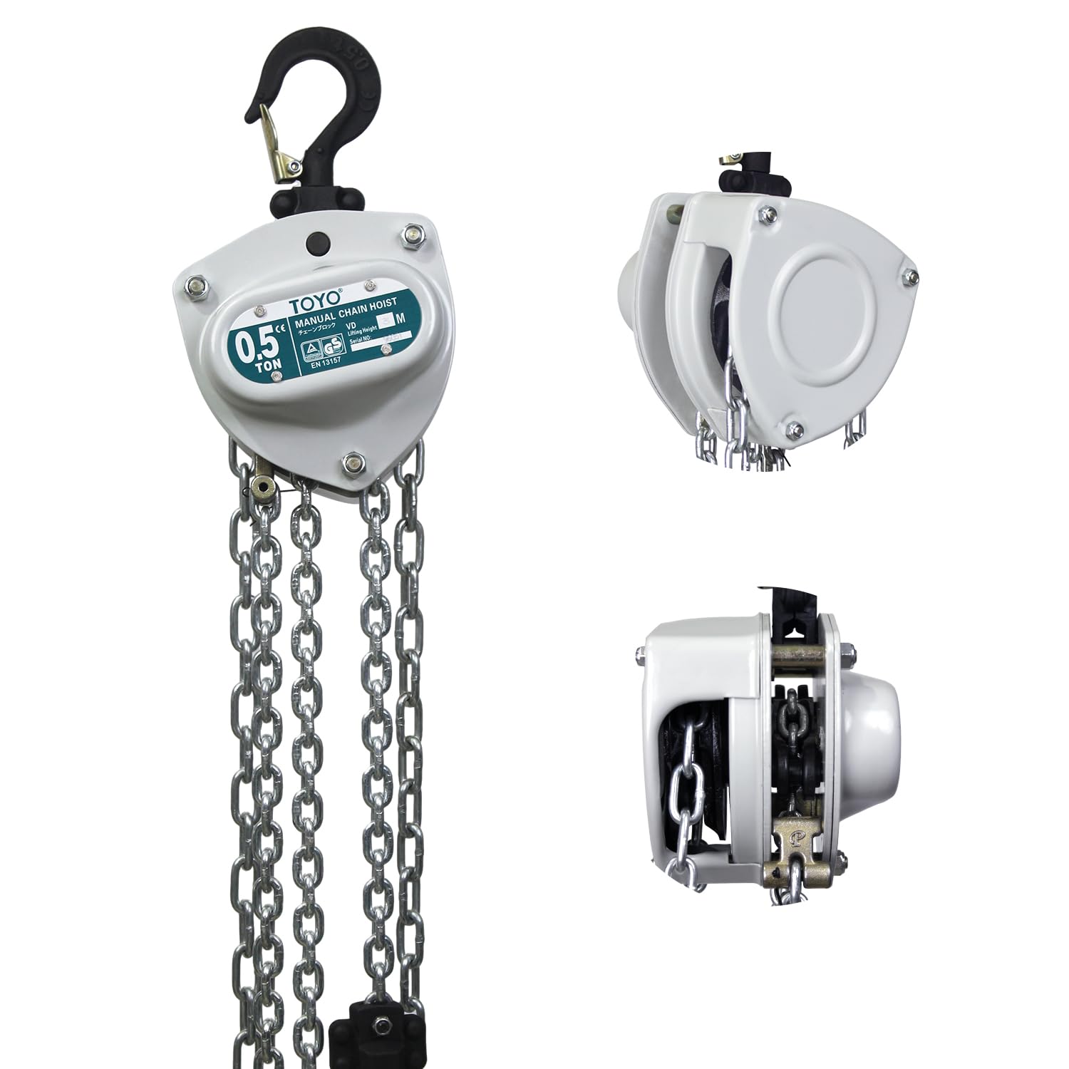 Mua TOYO Chain Hoist 1100Lb,10ft Manual Chain Block Hoist 0.5ton Chain ...