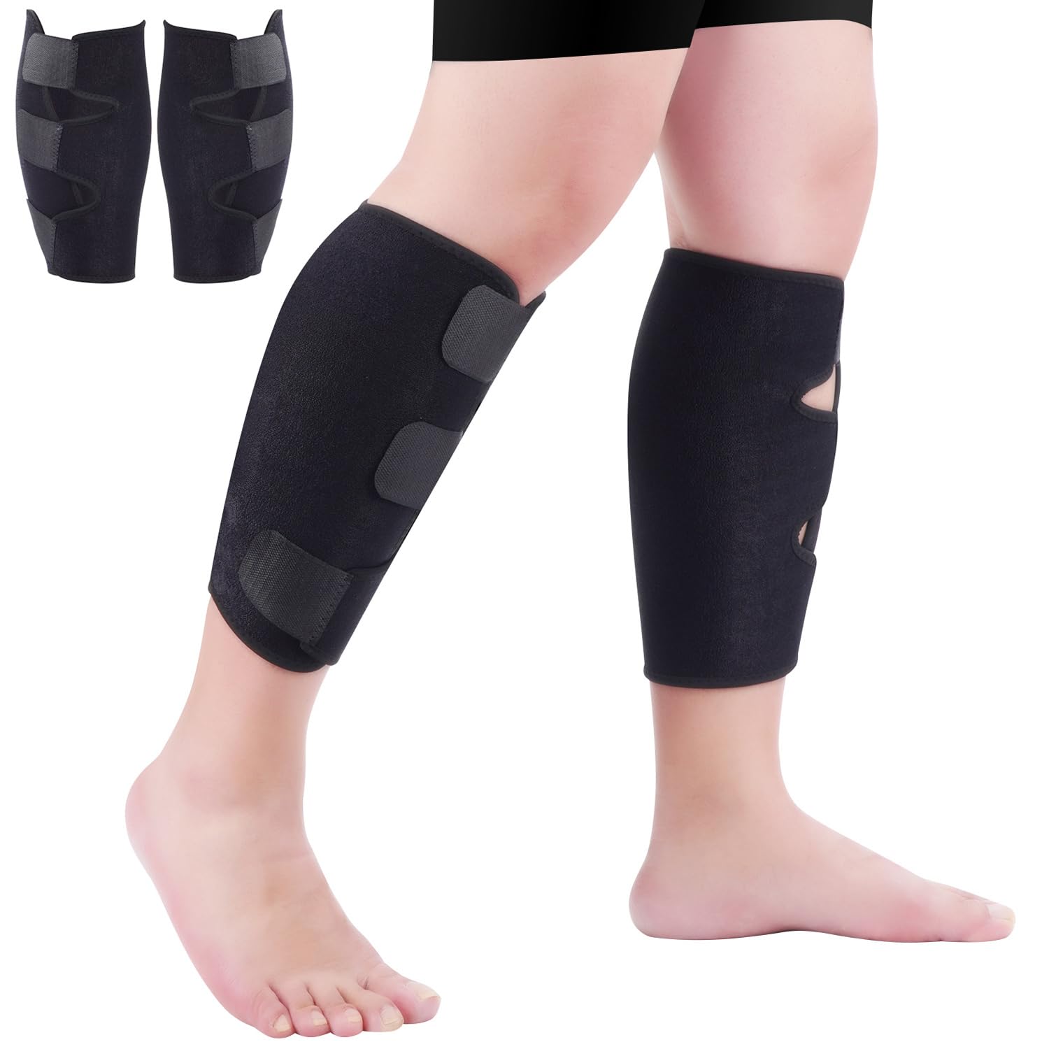 Mua CINLITEK Calf Brace 2 pack,Adjustable Shin Splint Compression Calf ...