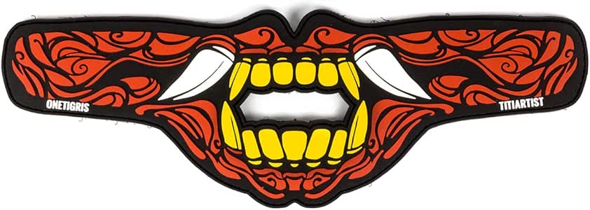 Amazon.com : OneTigris X Storm Airsoft Mask with Removable Shark Jaw ...