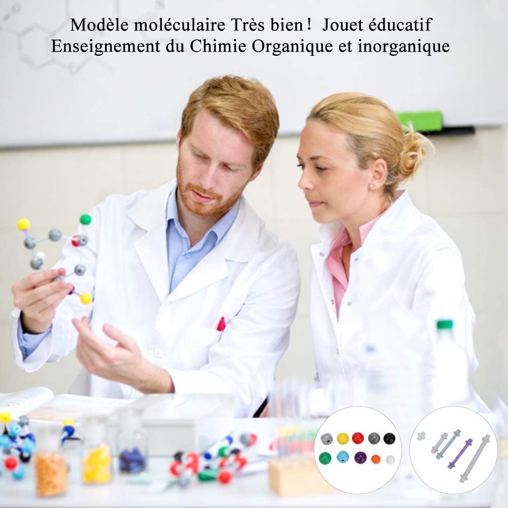 Molecular Model Kit, 267Pcs Organic Chemistry Molecular Electron ...