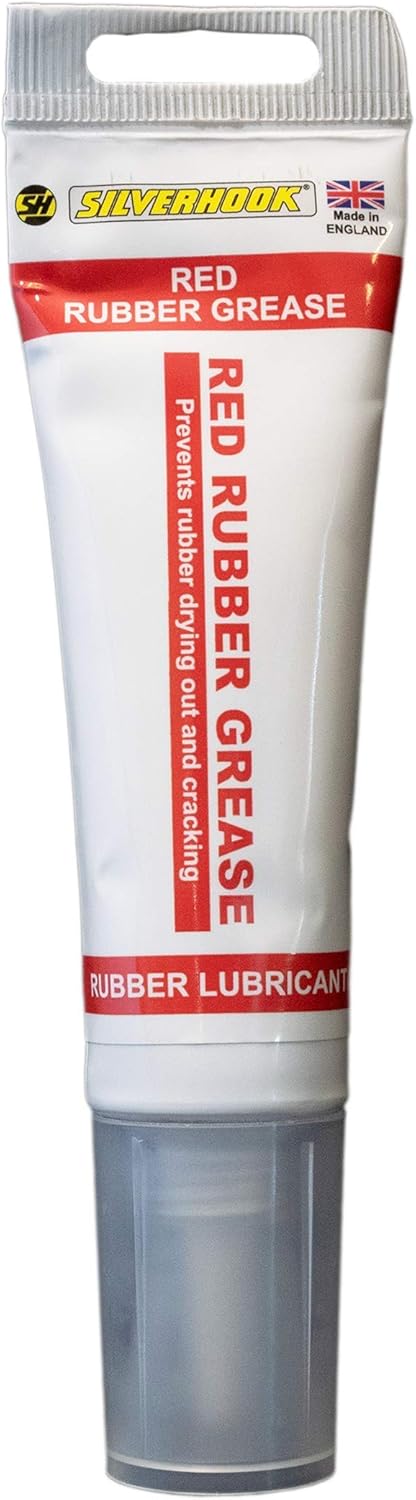 Silverhook SGPGT80, Red Rubber Grease Tube: Amazon.co.uk: Car & Motorbike